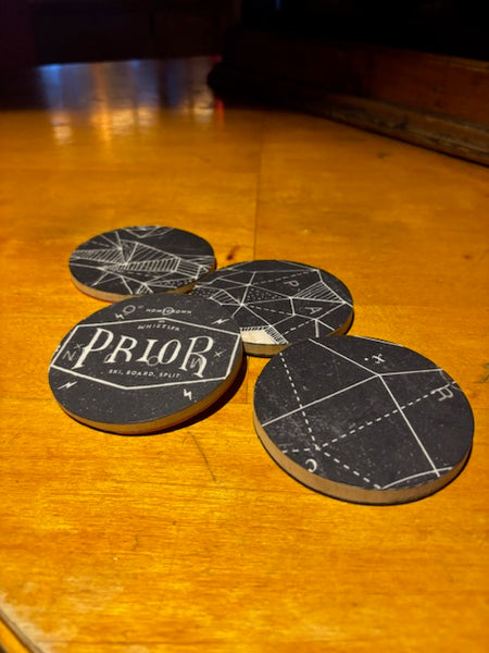 Recycled Coaster Set – Prior Sports ULC